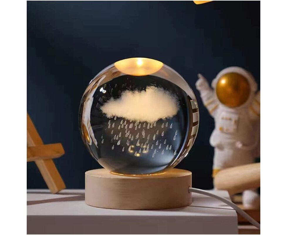 Rainy Cloud Crystal Light Ball Powered by USB – www.dokancairo.com